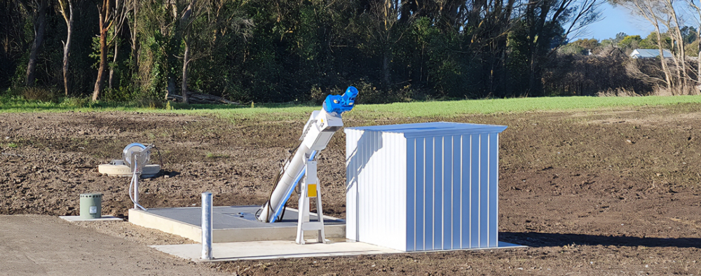 New High Efficiency Screening System for Sanson STP - Hydroflux