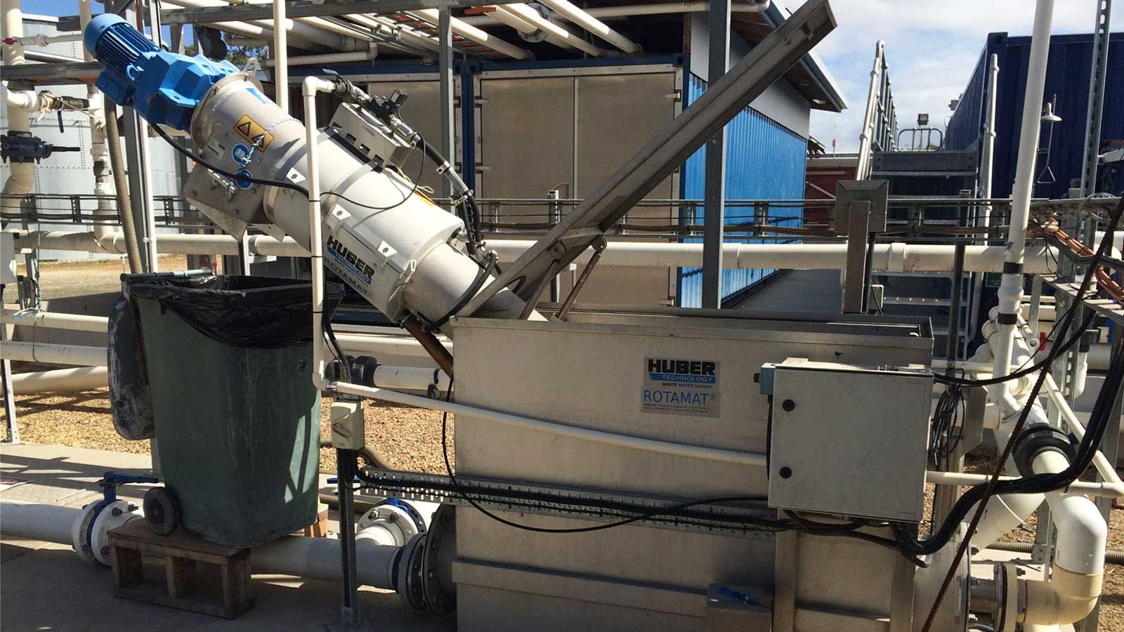 High Efficiency Screening Technology for Lowood STP - Hydroflux